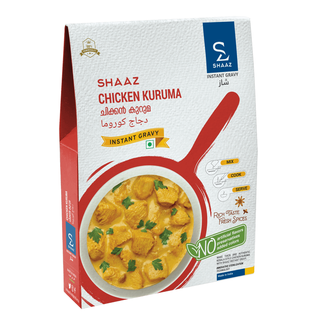 Flavorful Chicken Kuruma - Instant Gravy by Shaaz Foods